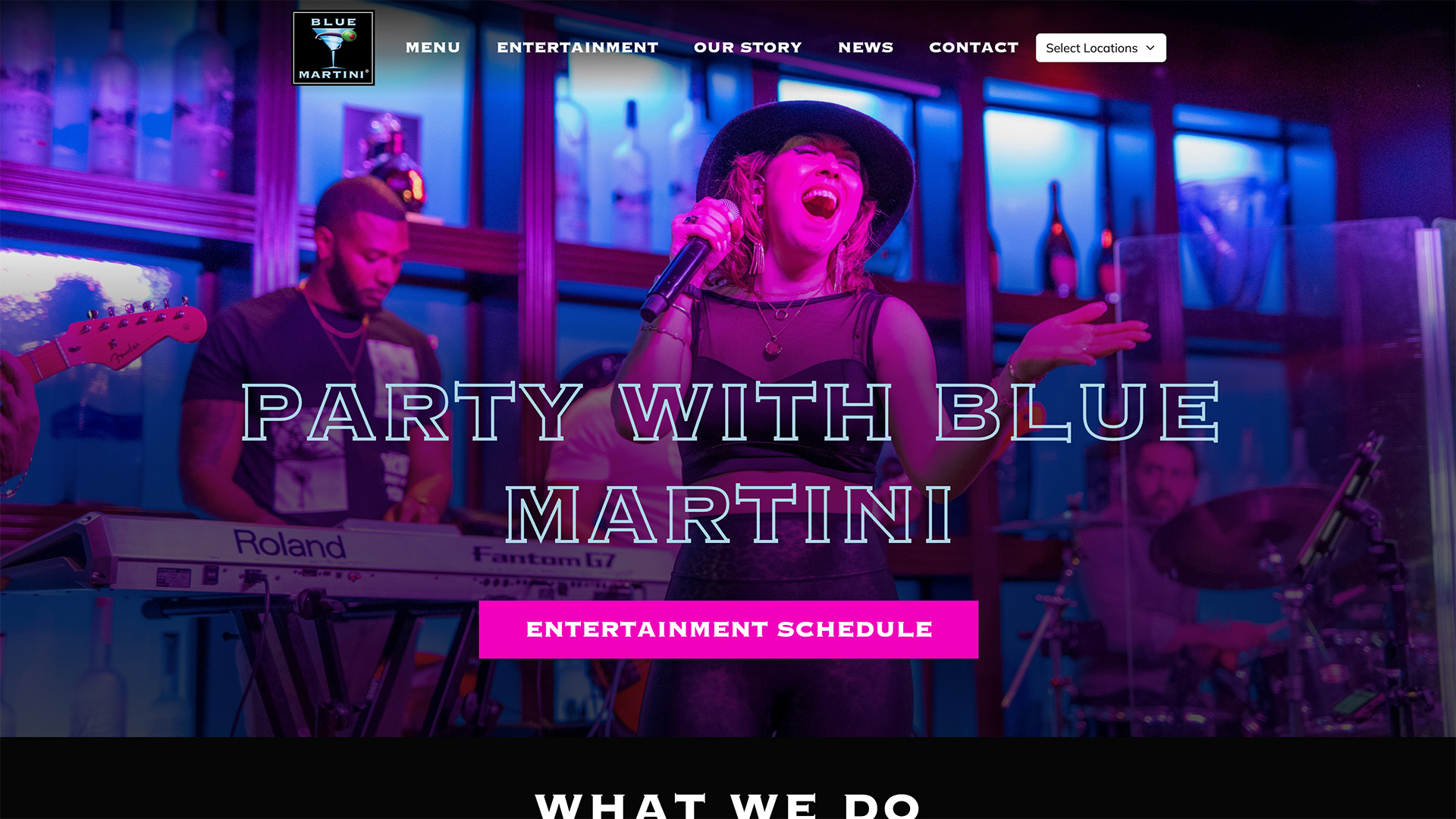 Home - Blue Martini